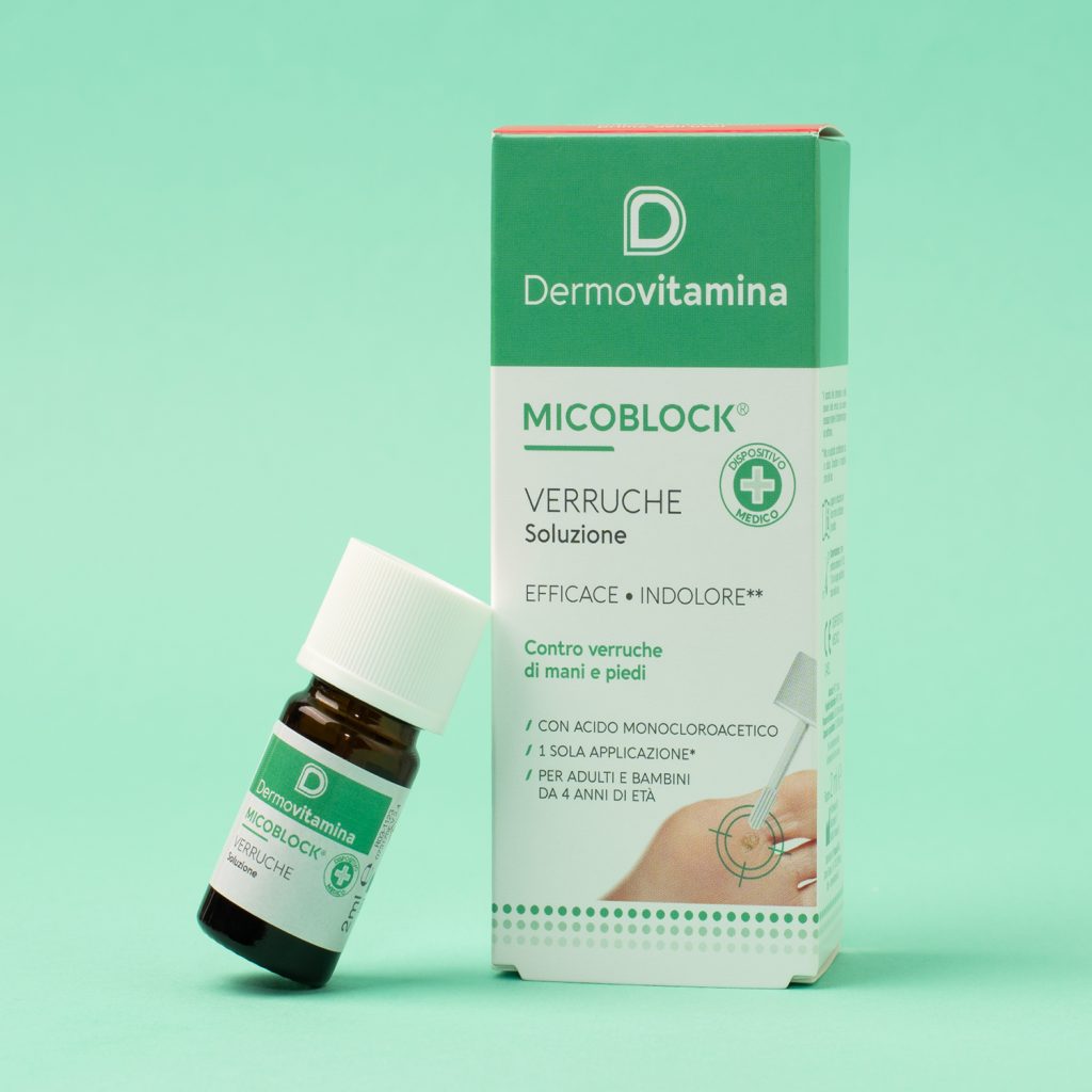 MICOBLOCK VERRUCHE Soluzione • Dermovitamina